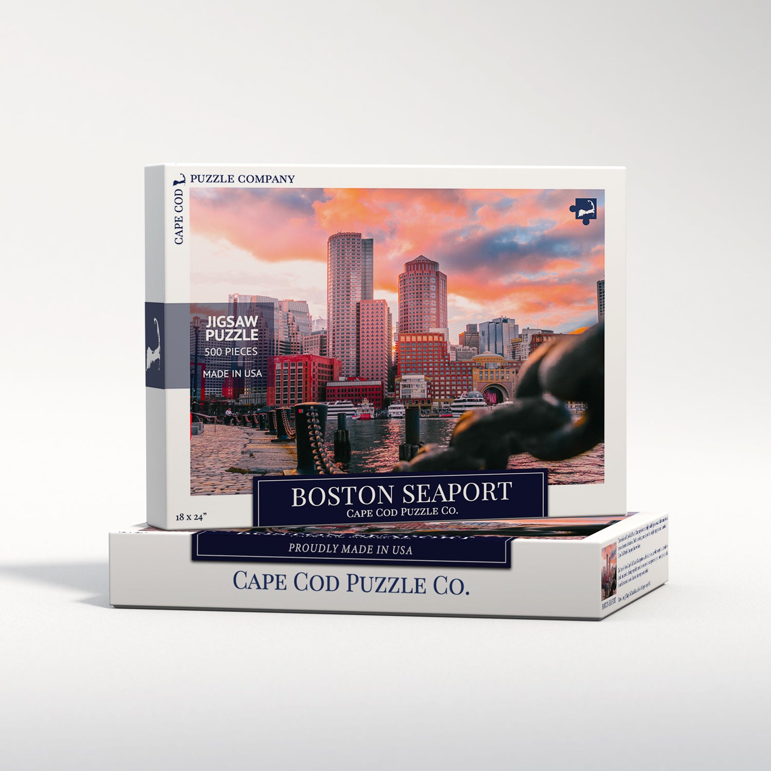 Boston Seaport Puzzle – Cape Cod Puzzle Company