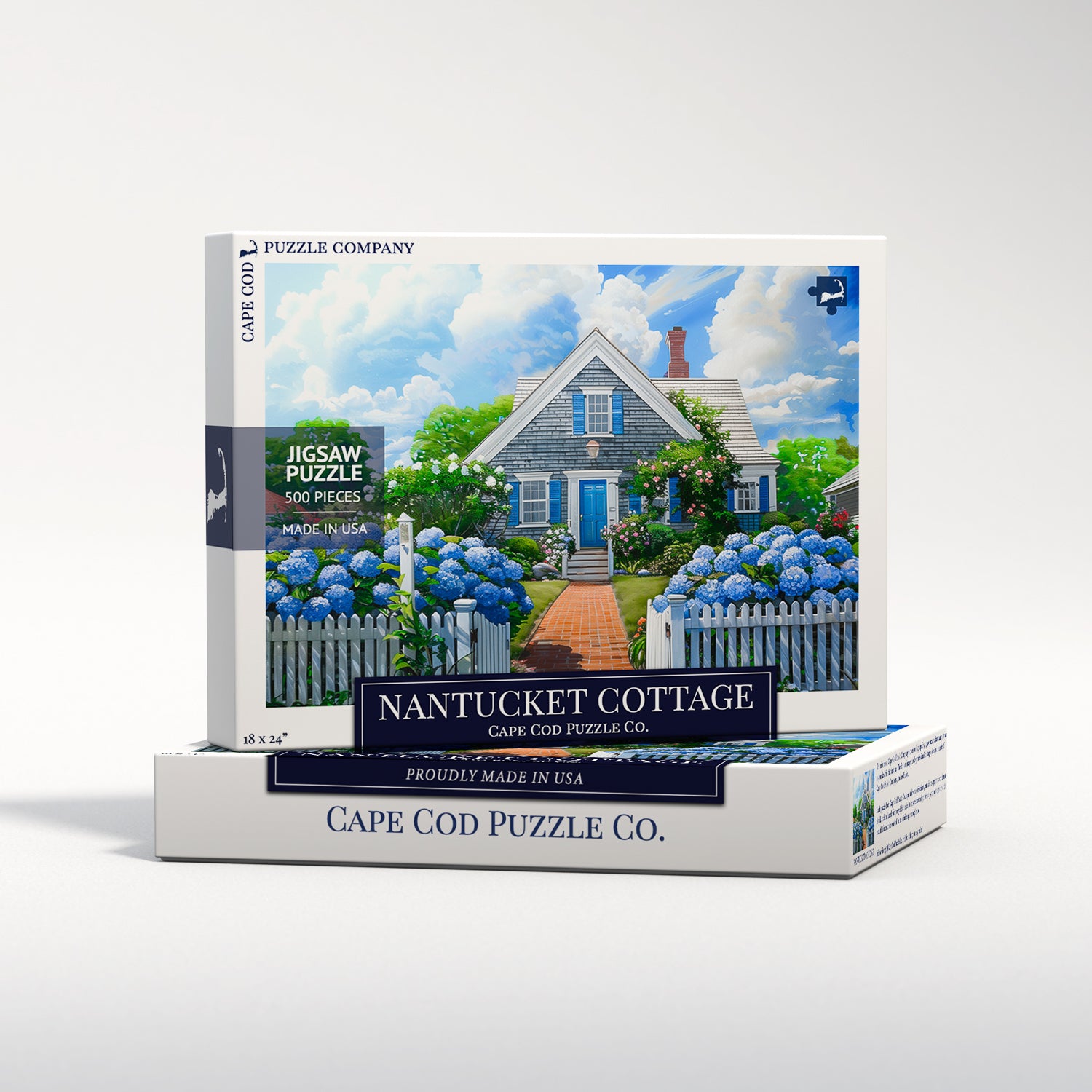 Nantucket Cottage Jigsaw Puzzle – Cape Cod Puzzle Company